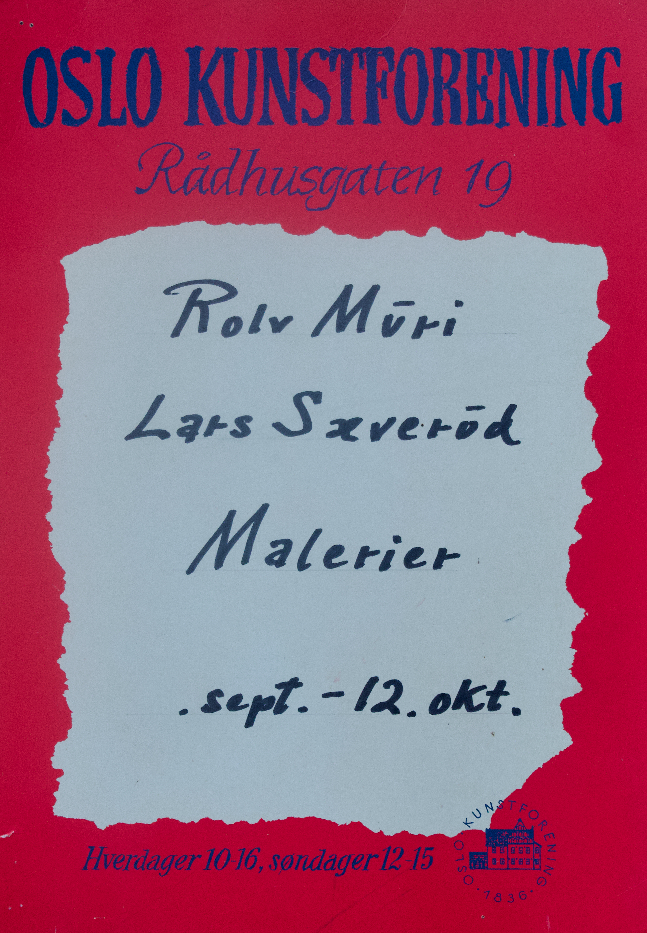 Plakatar, katalogar, trykksaker, annonser, bilder og web – ROLV LORENTZ ...